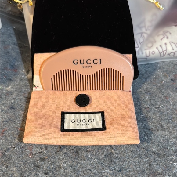 Gucci | Accessories | Gucci Beauty Peach Comb With Case | Poshmark